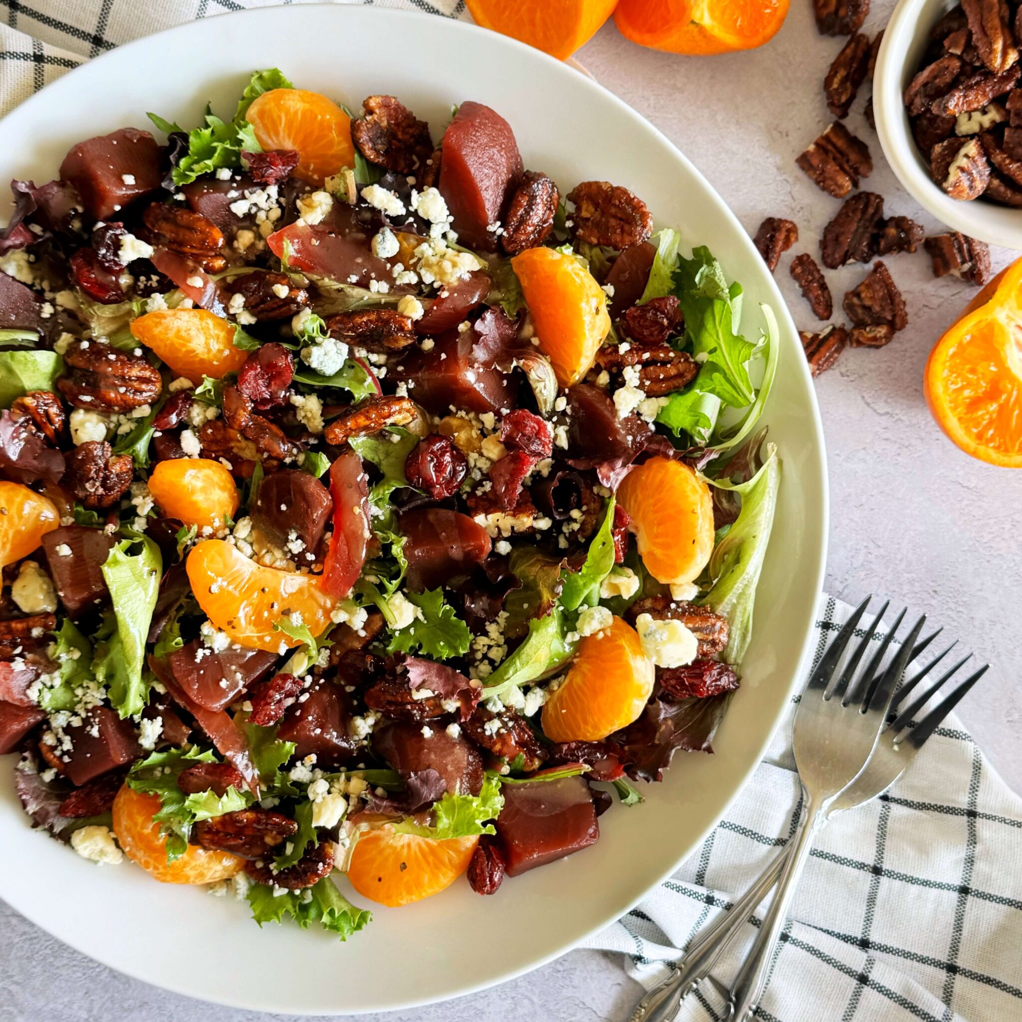 Autumn Salad with Balsamic Beets and Onions - Paisley Farm Foods